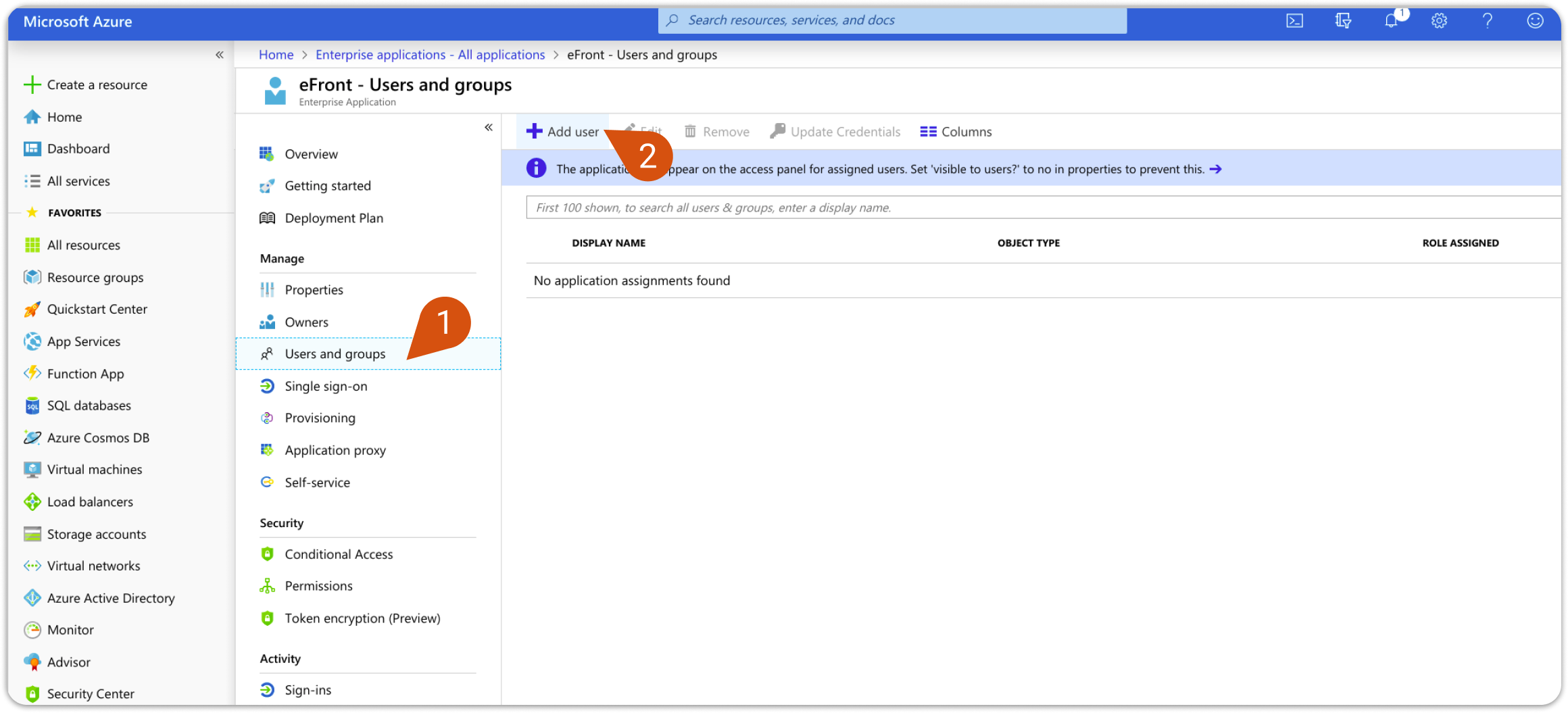 How to integrate eFront with Azure AD – How may we help you?