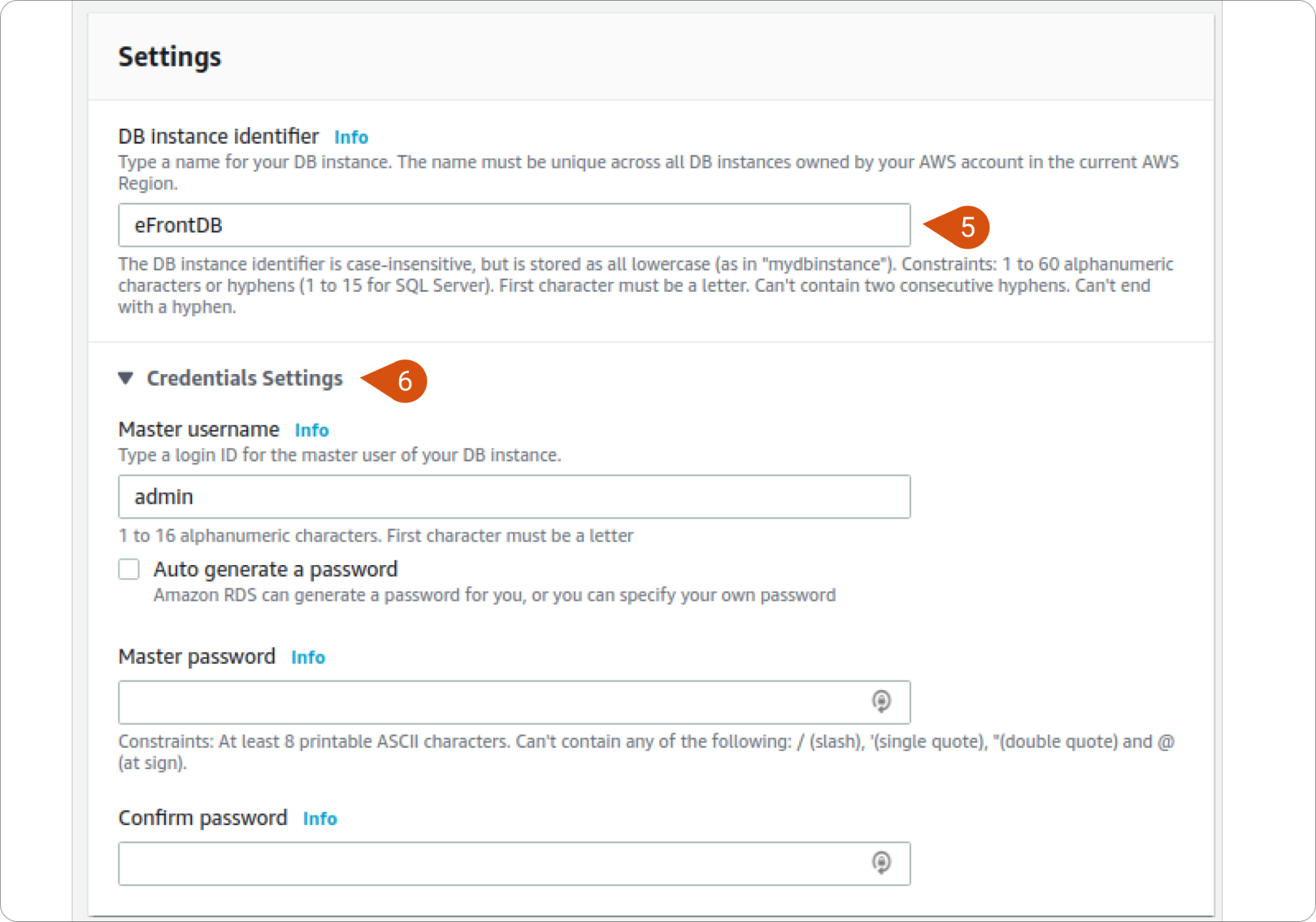 (Deprecated) How to install efront using an RDS database – How may we help you?
