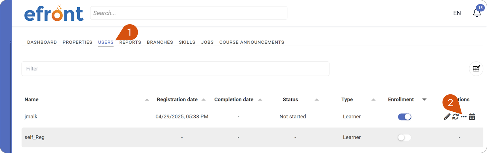 How to set the Training sessions as completed – How may we help you?