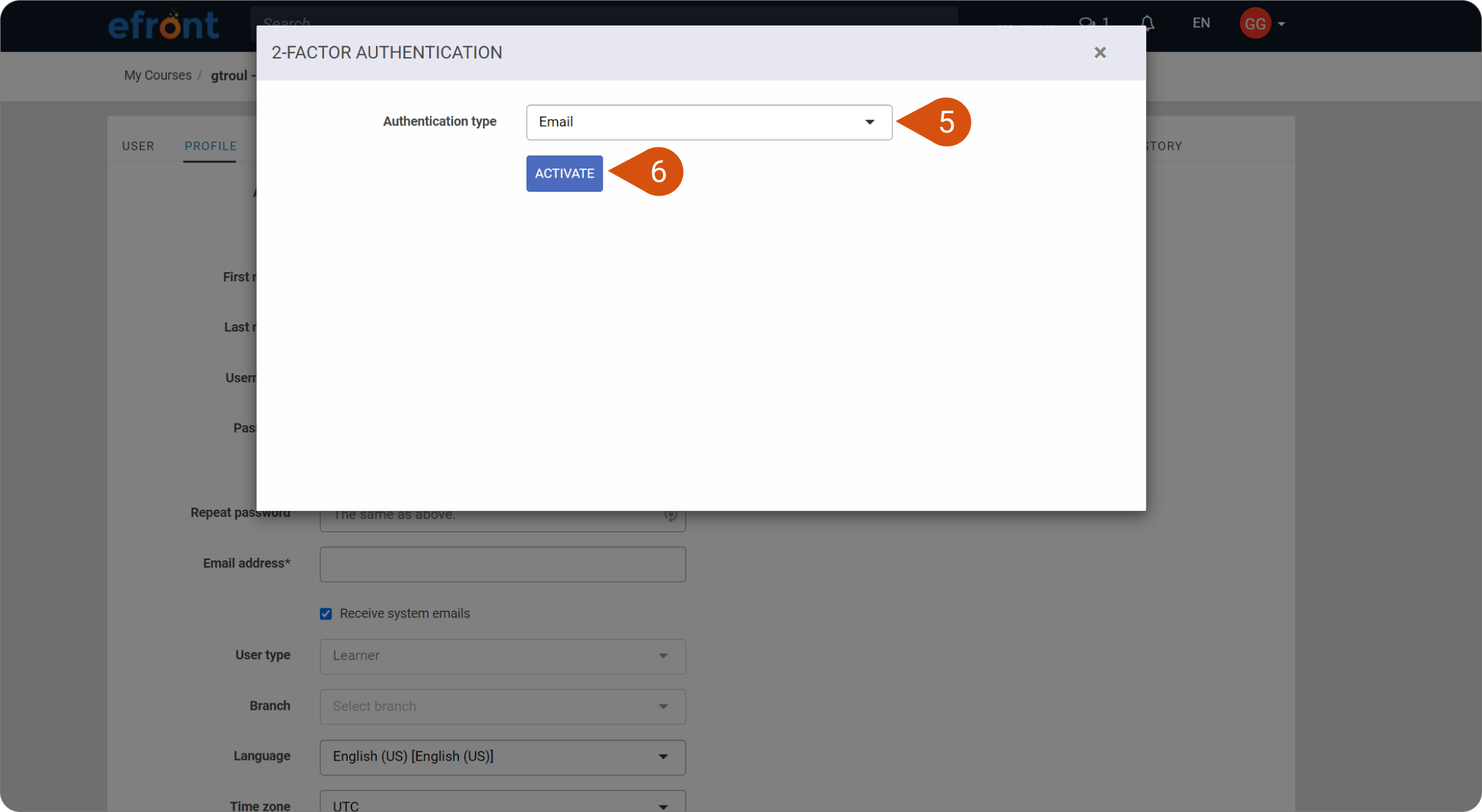 How To Enable 2 factor Authentication Via Email How May We Help You 